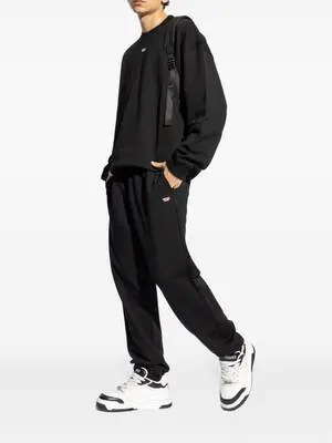 DIESEL Logo-patch Cotton Track Pants