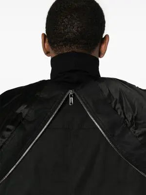 Rick Owens Hooded Padded Coat - Black