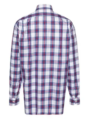 Kiton Checked Cotton Shirt - White