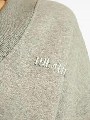 Attico Logo Cotton Sweatshirt - Grey