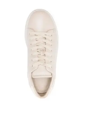 Calvin Klein 50mm Leather Flatform Sneakers