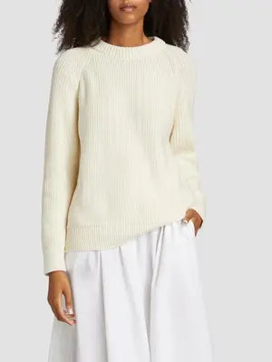 Jenni Kayne Oversized Cotton Fisherman Sweater