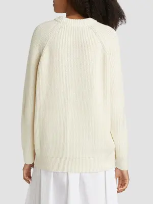 Jenni Kayne Oversized Cotton Fisherman Sweater