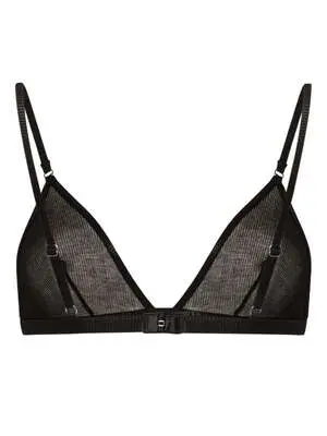 MAISON CLOSE La Femme Amazone Triangle Bra - Black