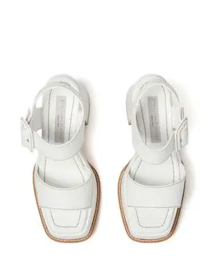 Stella McCartney Skyla 125mm Platform Sandals - White