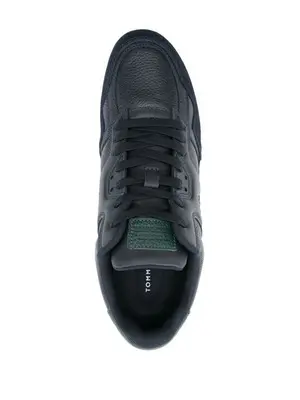 Tommy Hilfiger Leather Chunky Sneakers - Blue