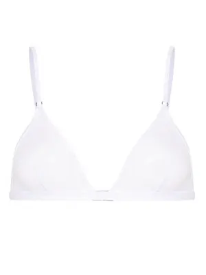 MAISON CLOSE La Femme Amazone Triangle Bra - White