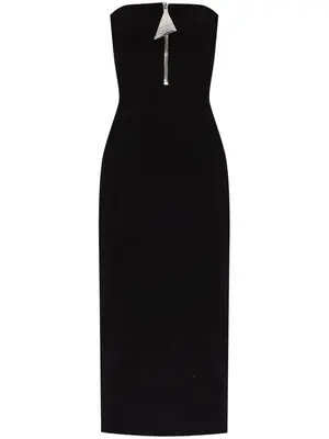 Attico Zip Up Cocktail Dresses