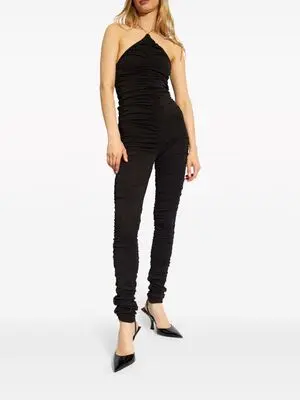 Attico Chain-link Halterneck Jumpsuit
