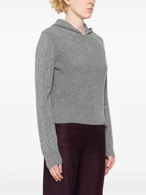 Victoria Beckham Hooded Wool Jumper