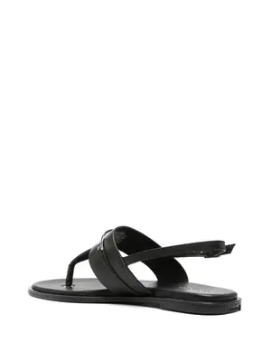 Calvin Klein Plaque Thong Sandals