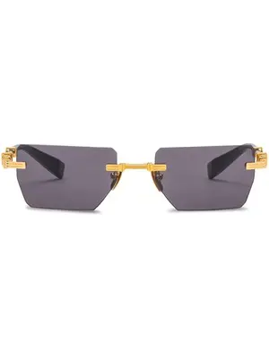 Balmain Pierre Rimless Sunglasses - Gold