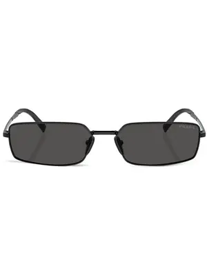 Prada Rectangle Sunglasses - Black