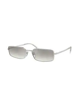 Prada Rectangle Sunglasses - Silver