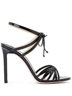 TOM FORD 105mm Angelica Ankle Strap Sandals - Black