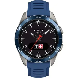 TISSOT T-touch Connect Sport Solar Smart Strap Watch - Blue