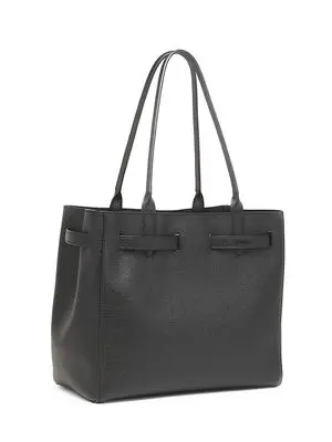 TOM FORD Mini T Leather Tote Bag