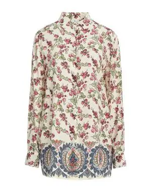 Etro Floral-print Silk Shirt - White