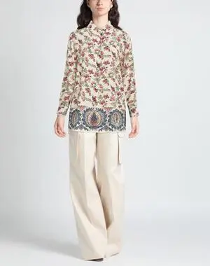 Etro Floral-print Silk Shirt - White