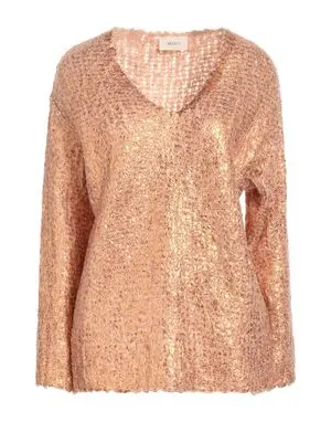 VICOLO Metallic Knit Sweater