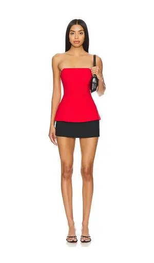 LOVERS AND FRIENDS Noah Top - Cherry Red