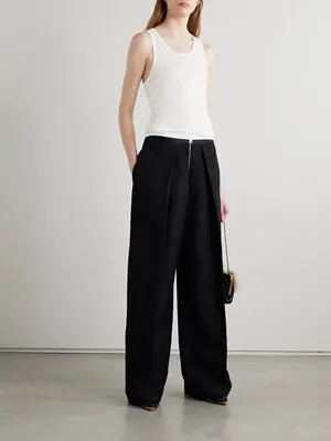 Khaite Johnnie Ribbed-knit Tank