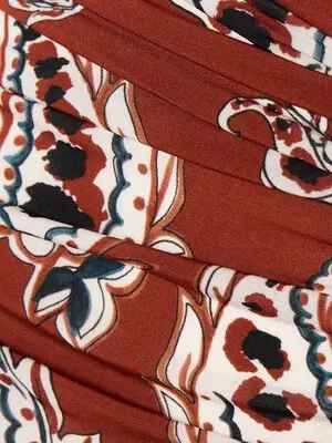 Rabanne Paisley-print Maxi Skirt