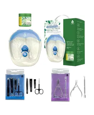 PURSONIC Spa & Groom Bundle: Foot Spa - Multicolor
