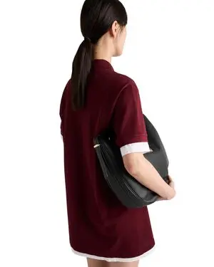 Prada Piqué And Jersey Dress