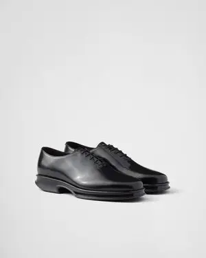Prada
Prada Brushed leather lace-up shoes size 8 NWOB Prada brushed-leather lace-up Oxford Shoes | Brown | FARFETCH main image 3