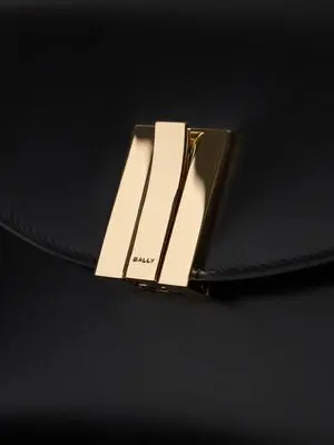Bally Ollam Pocket Leather Shoulder Bag