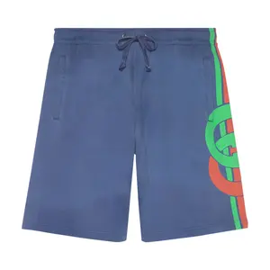 Gucci Cotton Logo Shorts