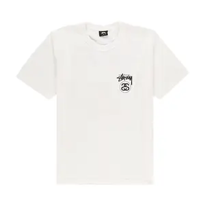 StÜssy Stock Link Tee - White