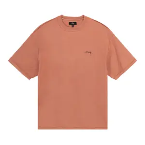 StÜssy Pigment Dyed Inside Out Crew - Orange