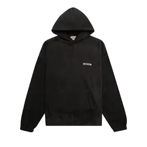 Fear Of God Polar Fleece Hoodie - Black