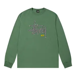 StÜssy Hardware Long-sleeve Tee 'sage