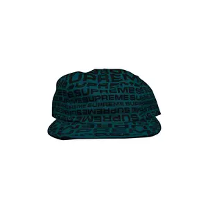 Supreme Repeater Camp Cap Teal