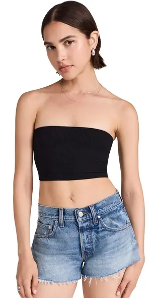Free People Amelia Bandeau - Black