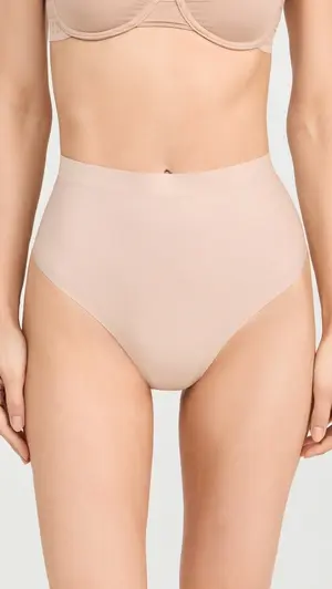 Spanx Shape Sheer Control Thong - Champagne Beige