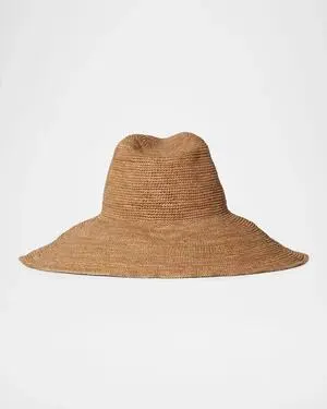 Janessa Leoné Janessa Leone Waverly Raffia Hat Sand
