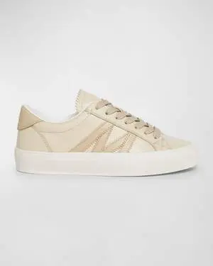Moncler Round Toe Sneakers For Men