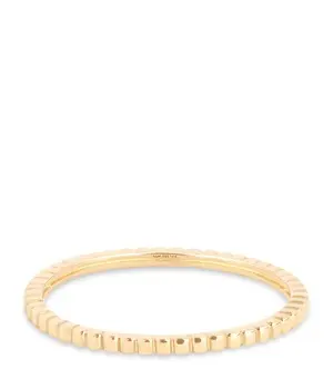 ASTRID & MIYU Ridged Band Ring - Gold