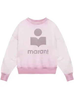 MARANT ETOILE Mobyli Logo-print Sweatshirt
