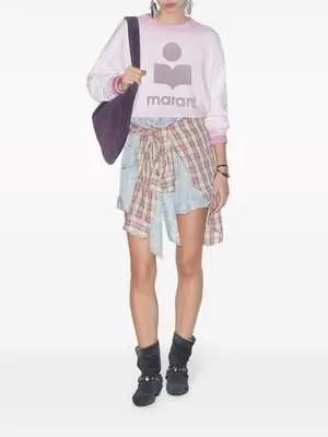 MARANT ETOILE Mobyli Logo-print Sweatshirt