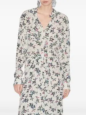 MARANT ETOILE Vilda Floral-print Blouse