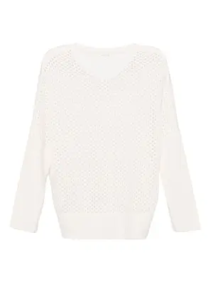Fedeli Locri Open-knit Jumper