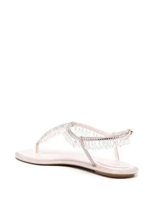 Rene Caovilla Chandelier Sandals - Pink