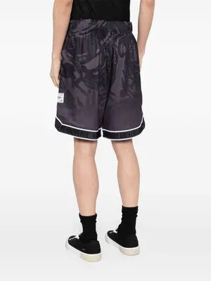 AAPE BY *A BATHING APE Logo-print Track Shorts