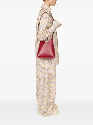 MAISON MARGIELA Small Fortune Cookie Shoulder Bag - Red