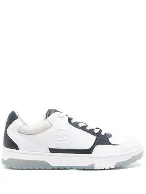 Tommy Hilfiger Embossed Leather Sneakers